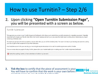 How to interpret turnitin reports | PPT