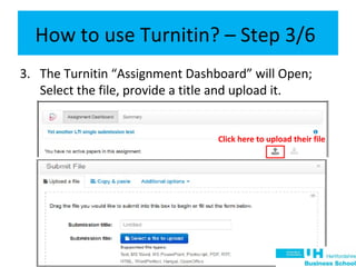 How to interpret turnitin reports | PPT