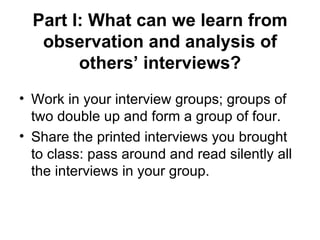 How To Interview | PPT