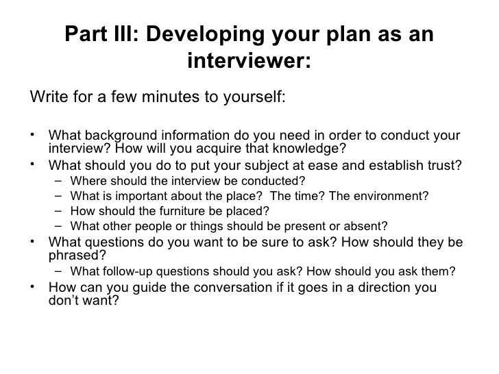 How To Interview