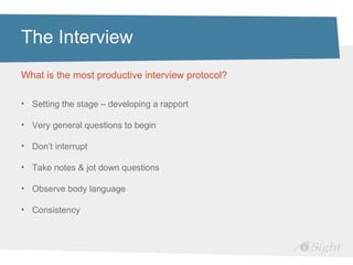 Workplace Investigations: Interviewing Like a Pro | PPT