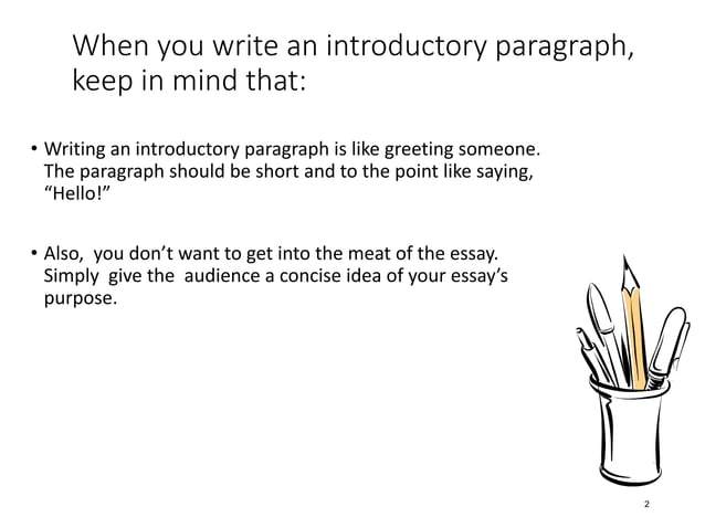 How to introductory_paragraphs-1 | PPT