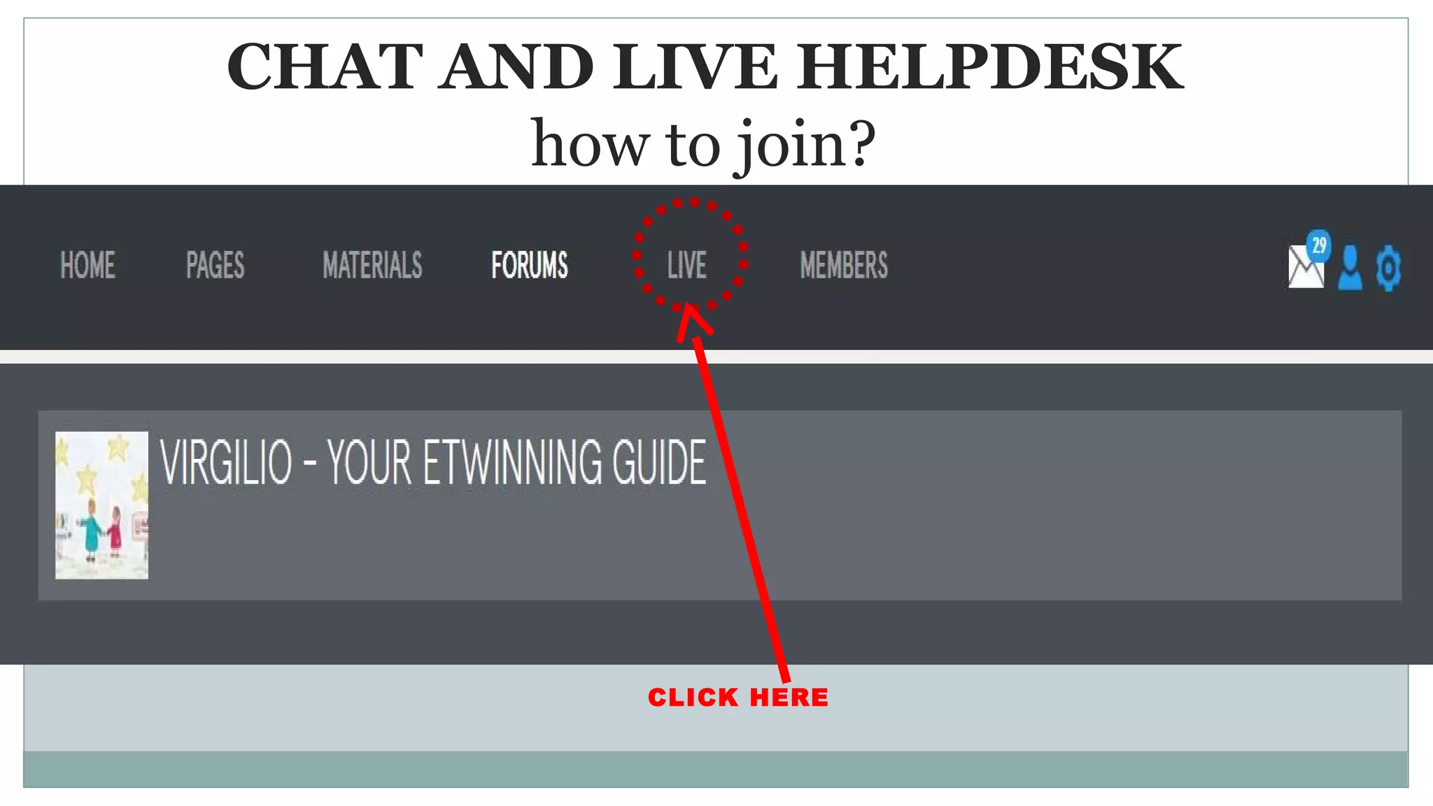 How to join chat and live helpdesk | PPT