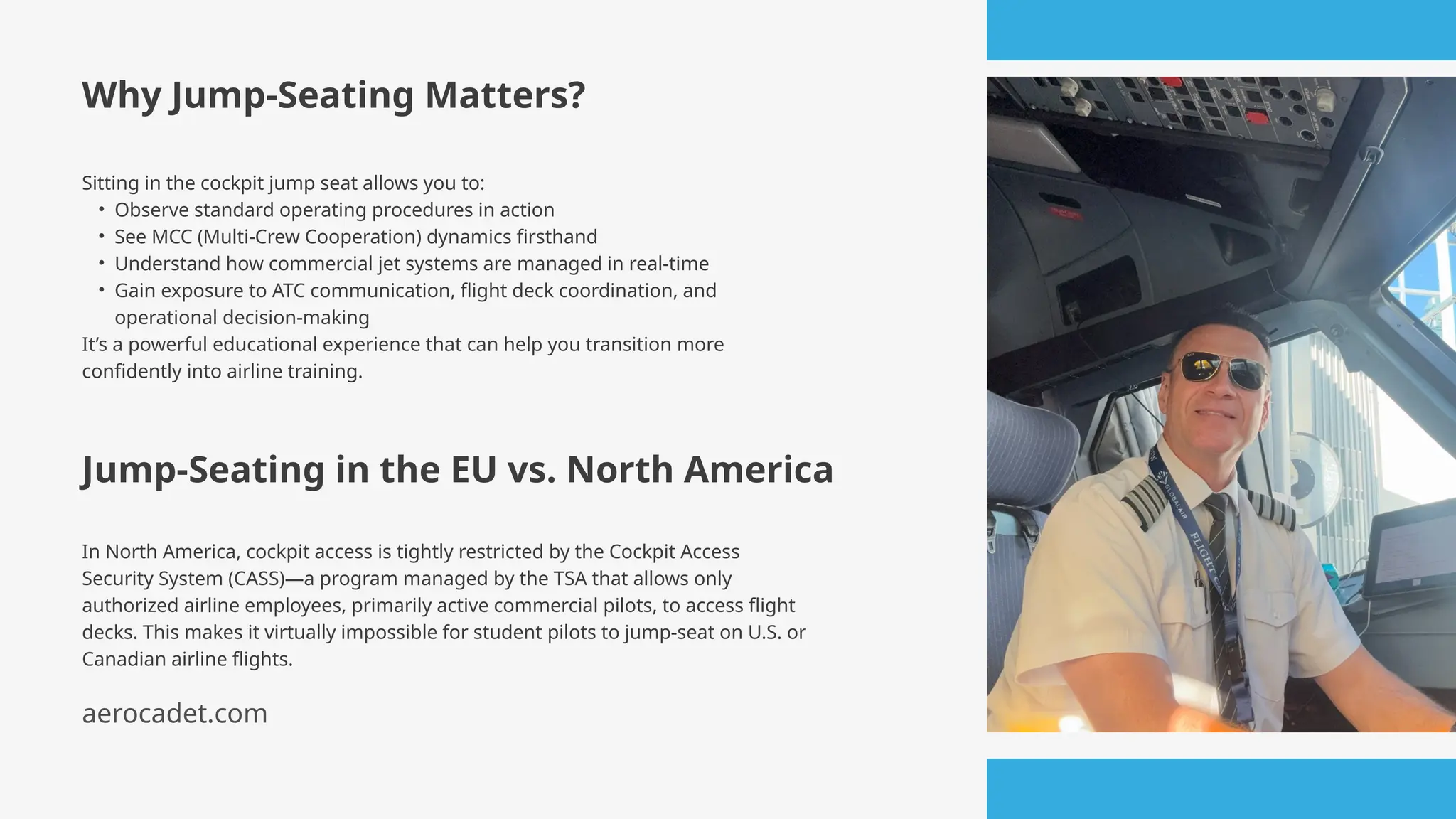 How to Jump-Seat in an Airbus A320 Cockpit as a Student Pilot | PPTX