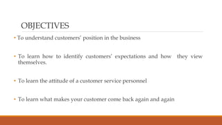 How to keep your customer coming back | PPT