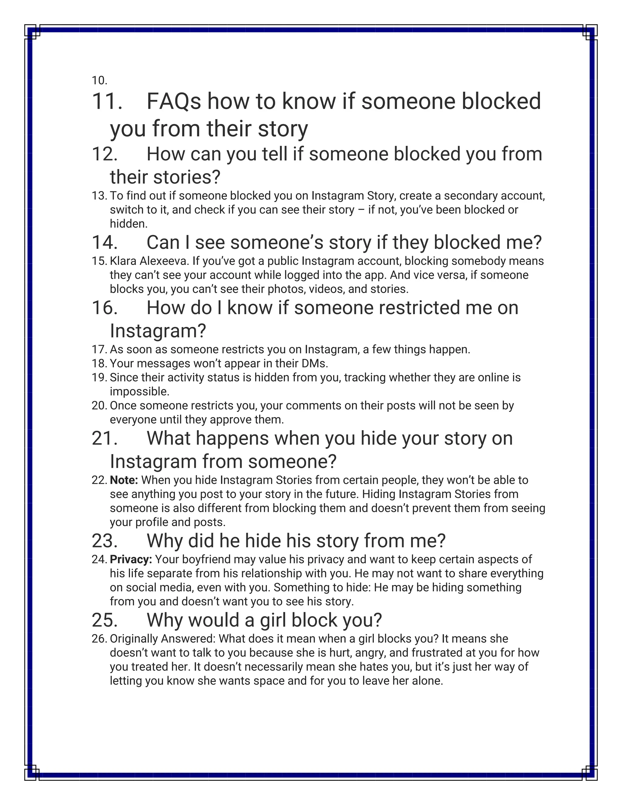 how to know if someone blocked you from seeing their story on Instagram.pdf