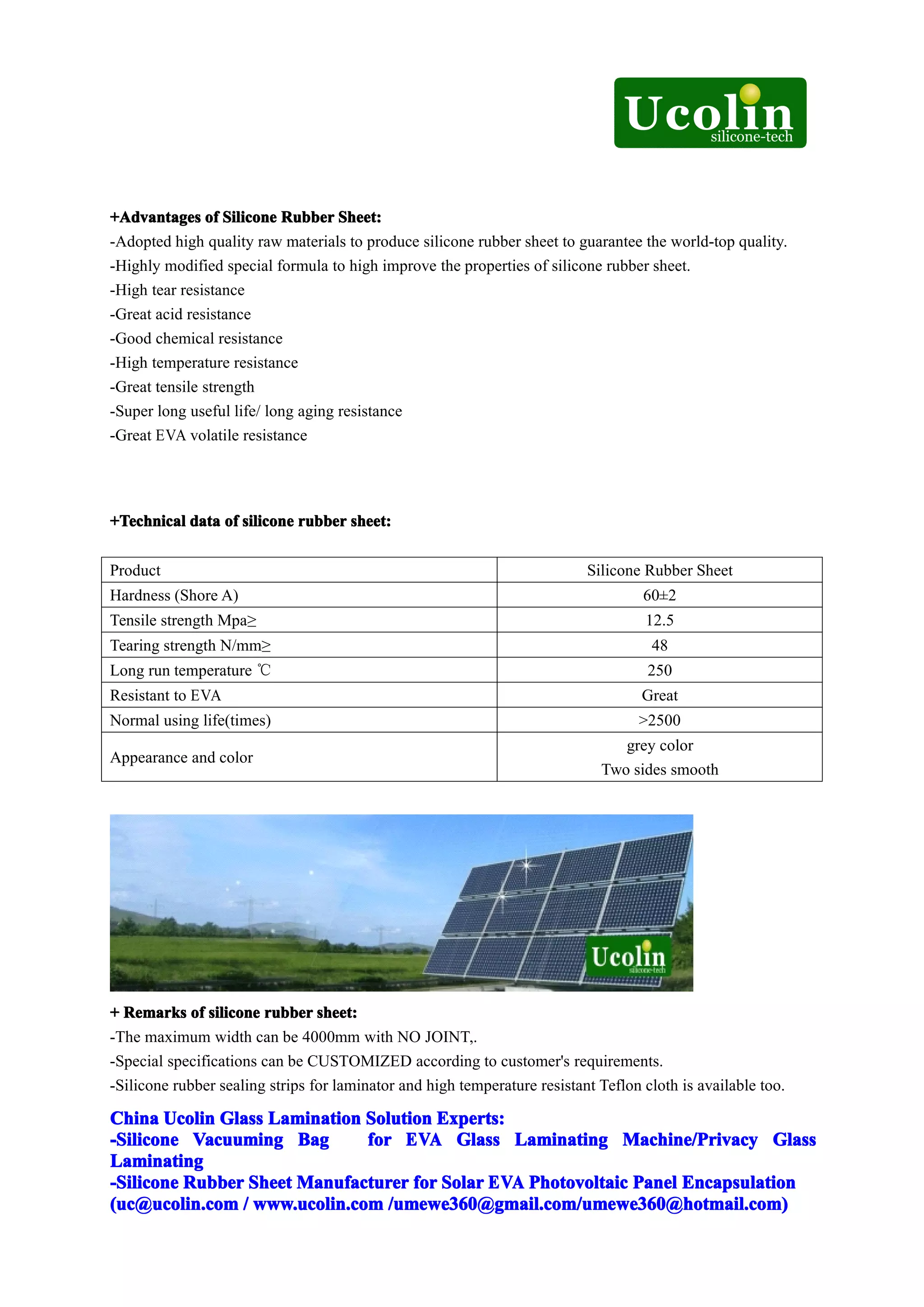 Howto knowledge of silicone rubber sheet for eva solar panel ...