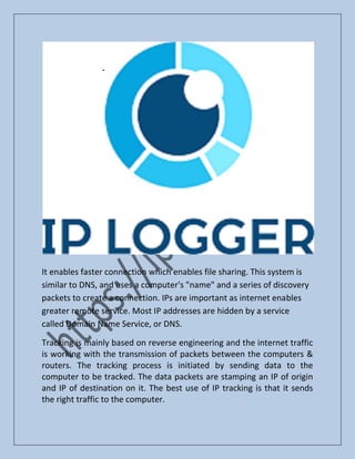 How to know my ip address with iplogger.org