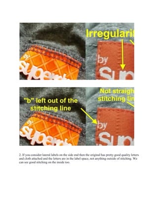 How to know the difference between fake and real brands | PDF