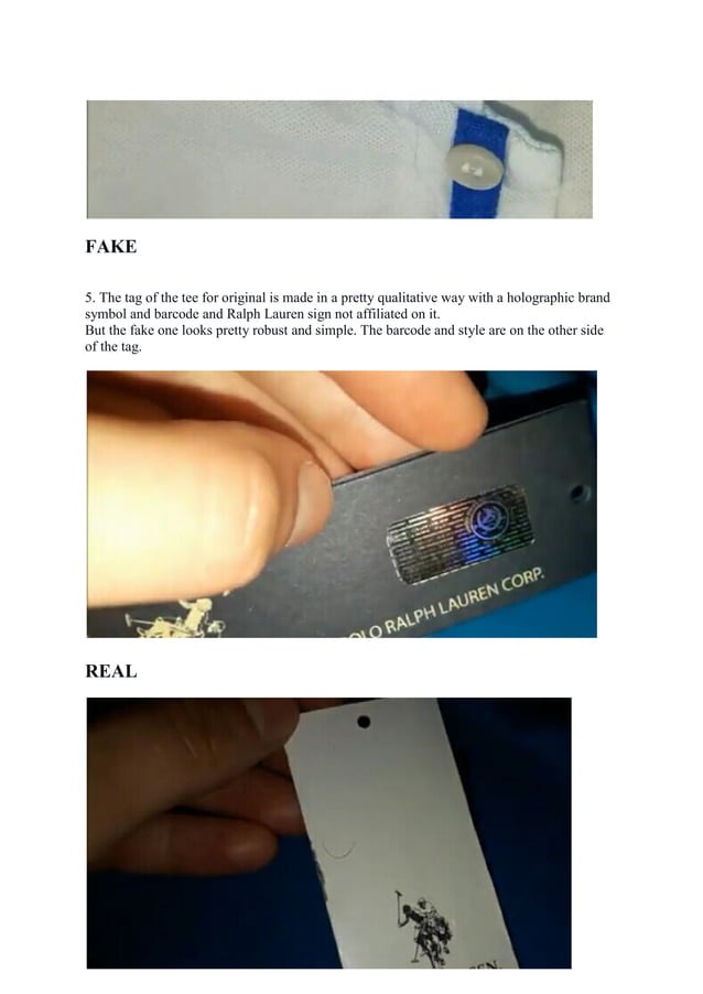 How to know the difference between fake and real brands | PDF