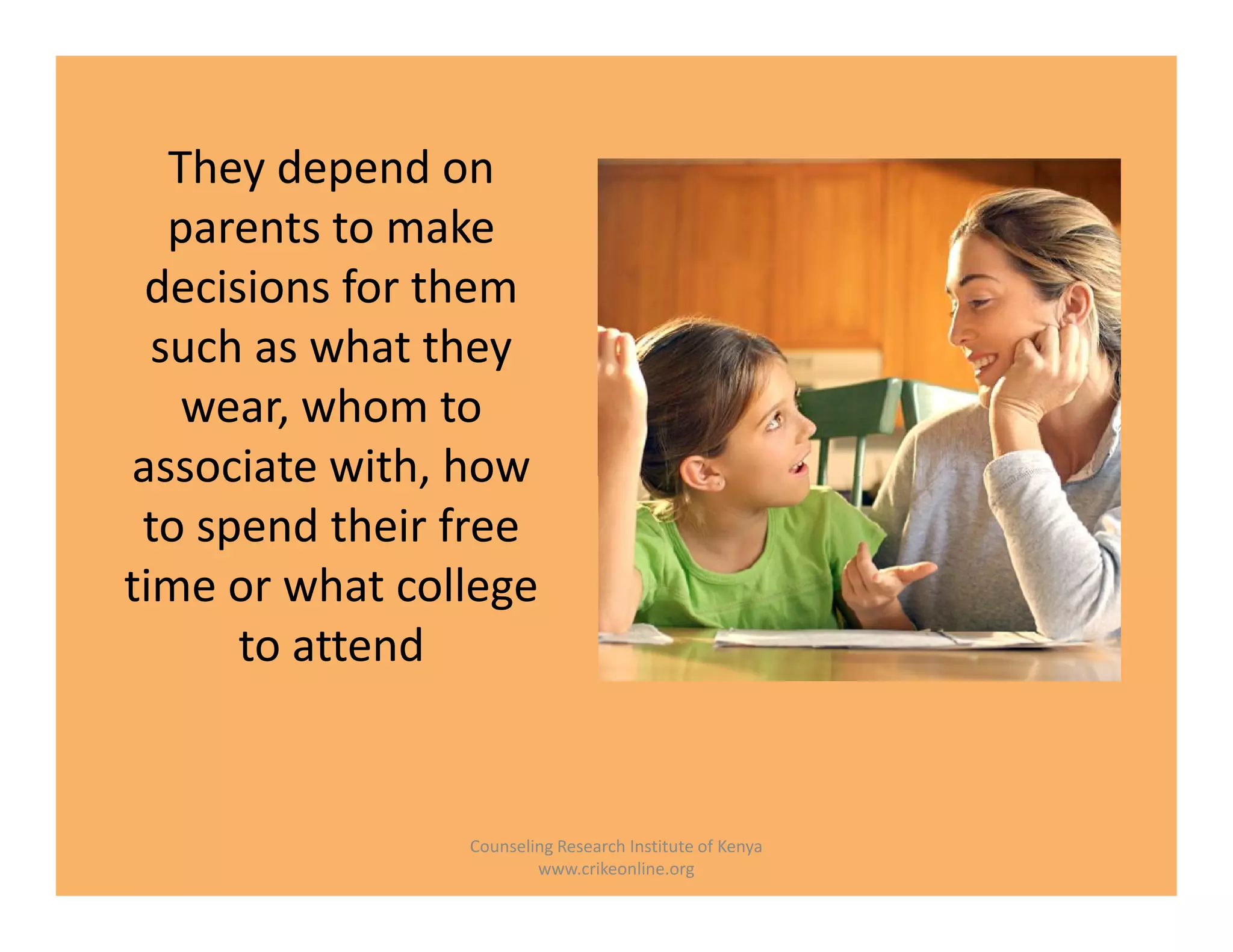 How to know your child is has a dependance syndrome | PPT