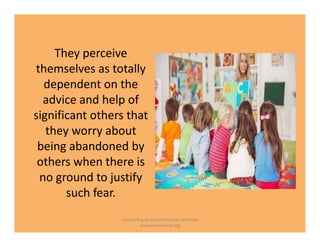 How to know your child is has a dependance syndrome | PPT