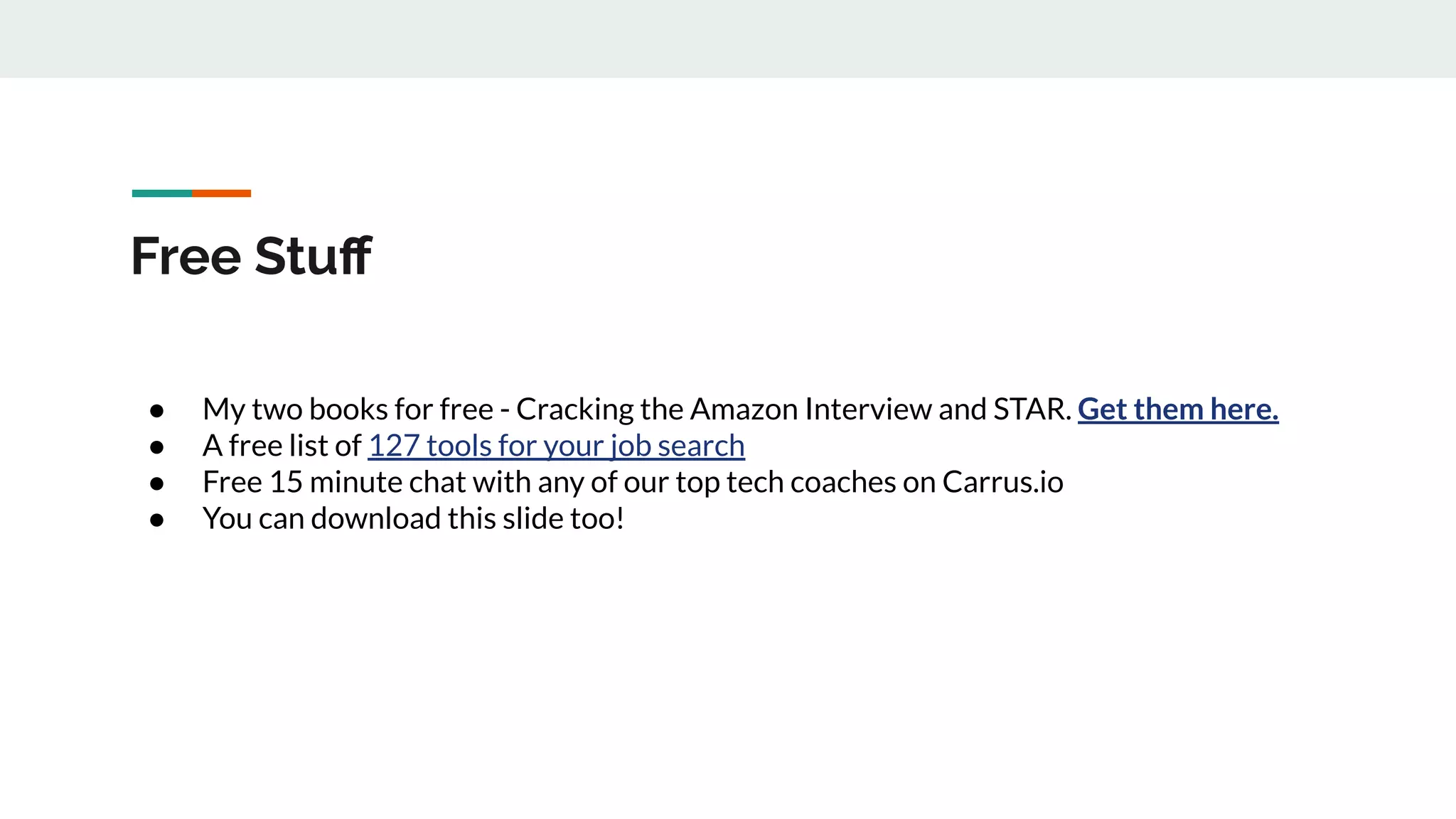 How to land a FAANG job by Misha Yurchenko | PPT