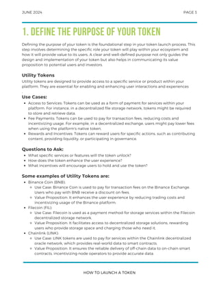 HOW TO LAUNCH OF TOKEN FOR ENTERPRISE CUSTOMERS | PDF