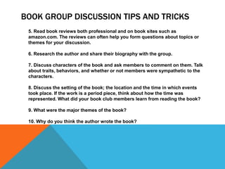 NCompass Live: How to Lead a Book Group With No Discussion Questions ...