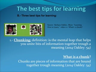 The best tips to learn | PPT