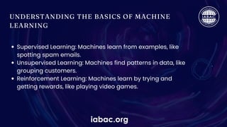 How to Learn AI and Machine Learning | IABAC | PDF