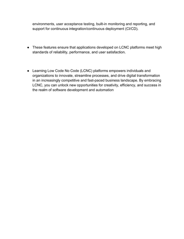 How to learn Low Code No Code(LCNC) and what are its benefits.docx