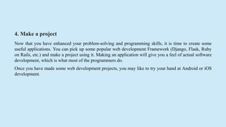 How to learn programming for begineers! | PPT