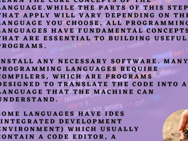 How to learn python language | PPT