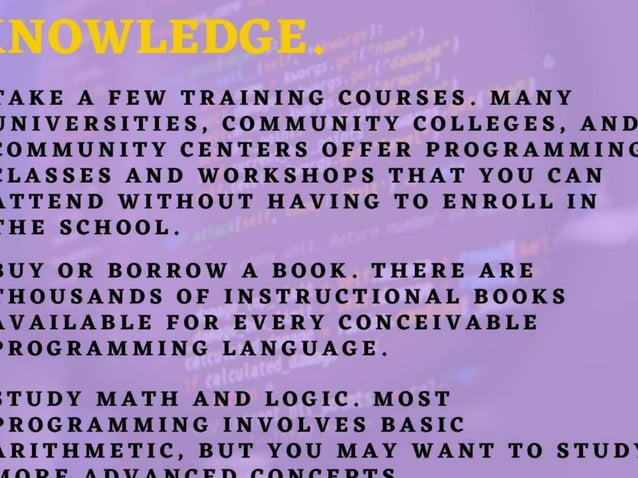 How to learn python language | PPT