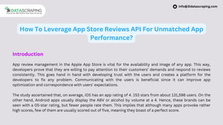 How To Leverage App Store Reviews API For Unmatched App Performance.pdf