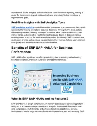 Optimizing Your Business with SAP ERP’s Powerful Tools | PDF