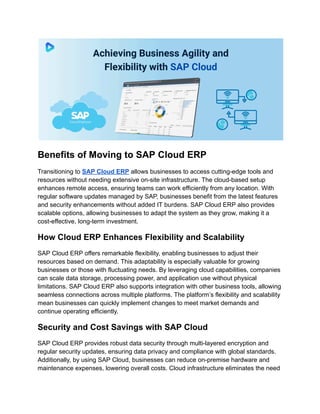Optimizing Your Business with SAP ERP’s Powerful Tools | PDF