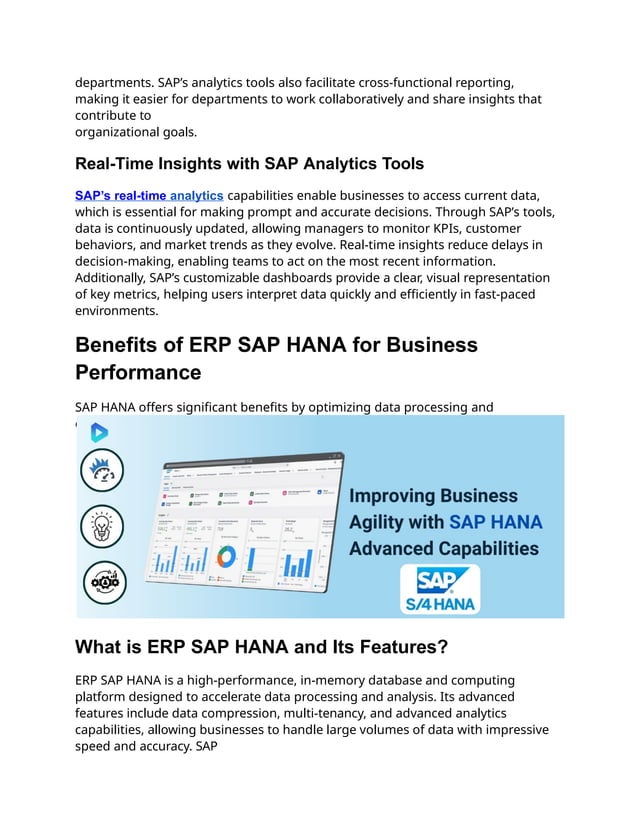 Why SAP ERP is Essential for Streamlined Business Processes | PDF