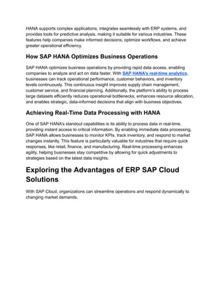 The Importance of Cloud Data Analytics in Modern Business | PDF