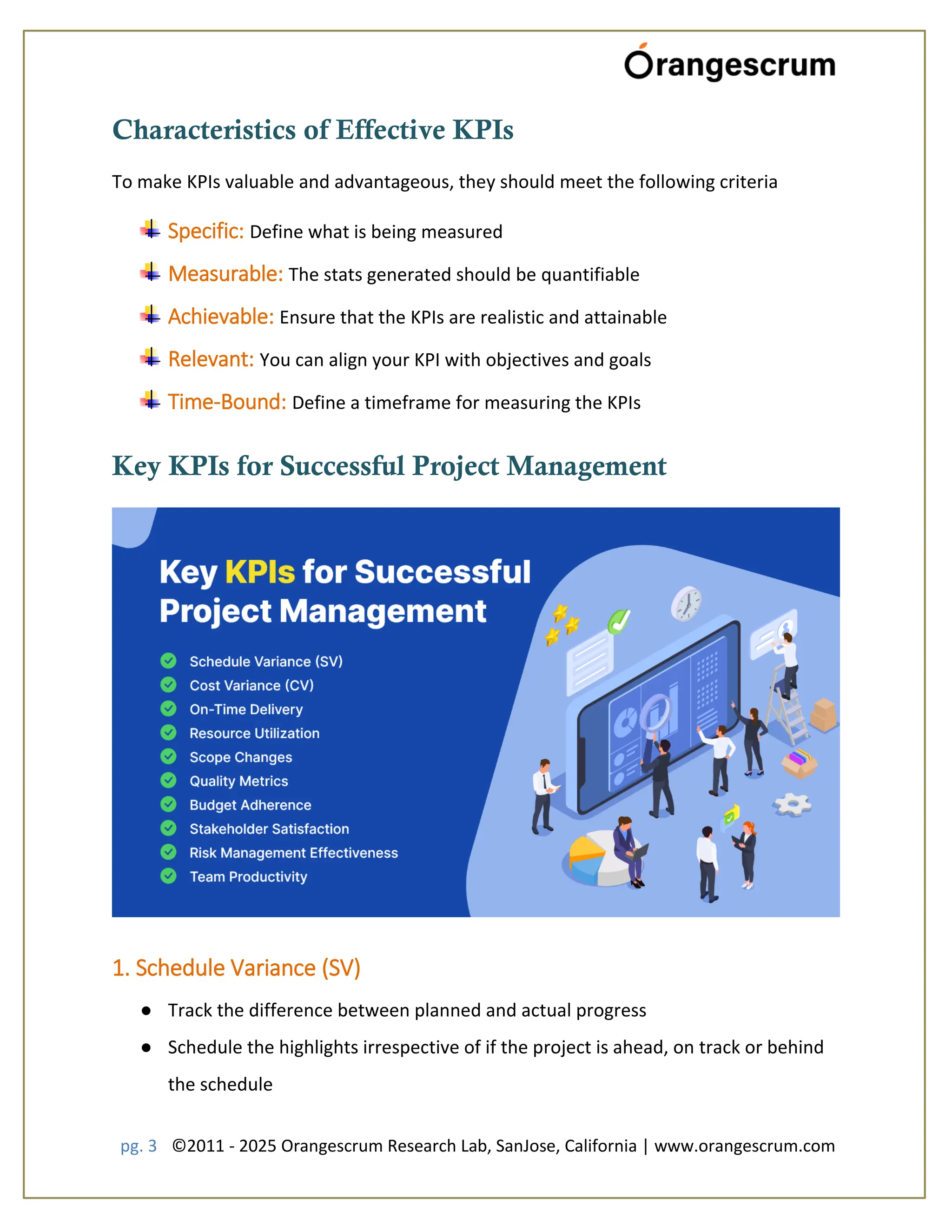 How to Leverage KPIs for Smarter Project Management Decisions | PDF