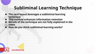 How to leverage subliminal learning techniques to master the PMP exam.pptx