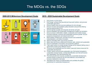 How to leverage the new un sustainable development goals expectations ...