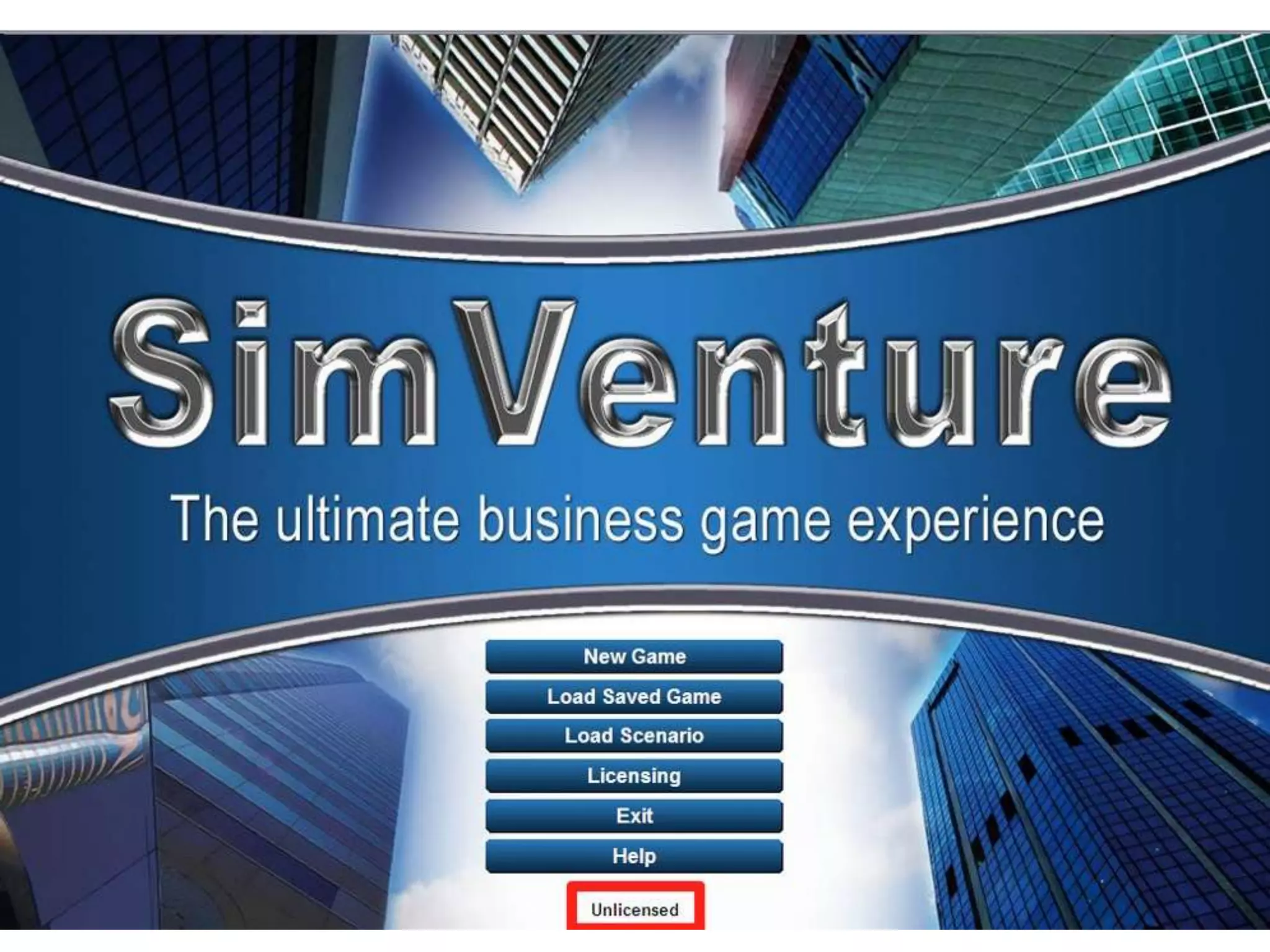 How to license SimVenture | PPTX