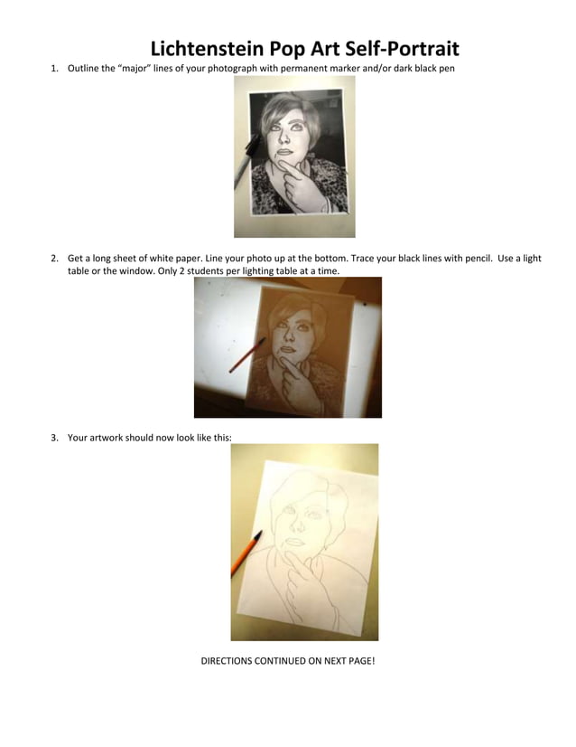 How to lichtenstein project | PDF