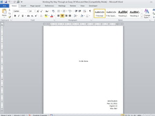 How to Write a Literary Essay | PPT