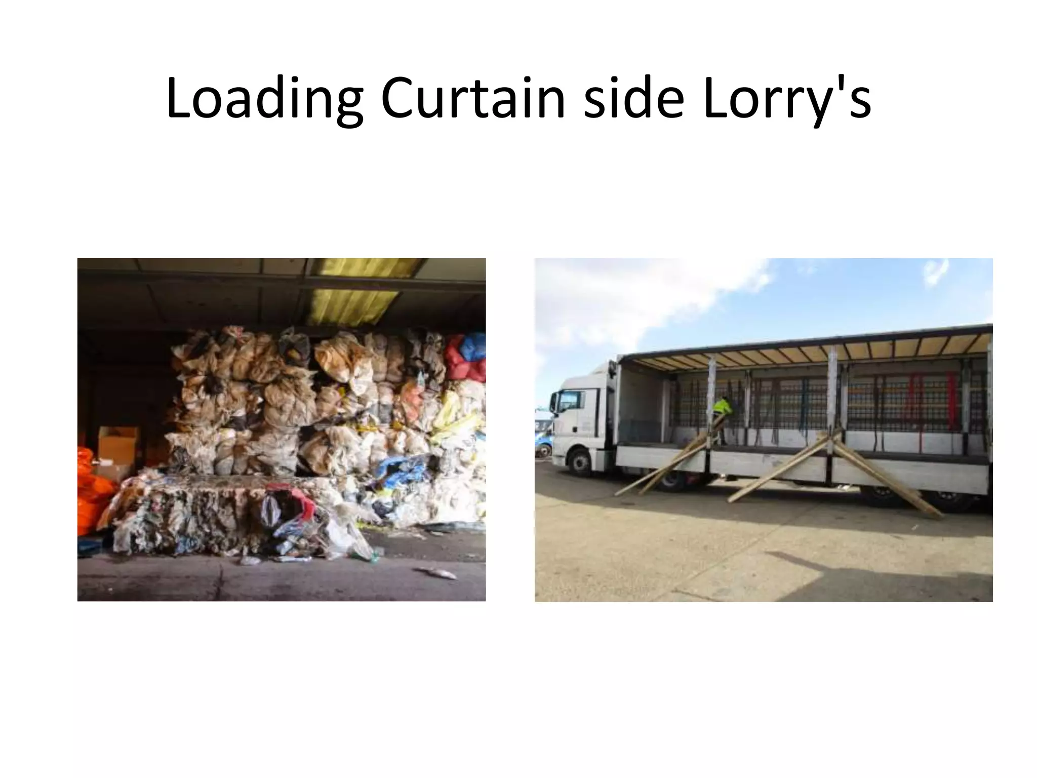 How to load curtainside lorry | PPTX