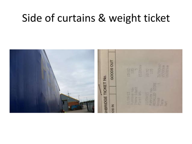How to load curtainside lorry | PPTX