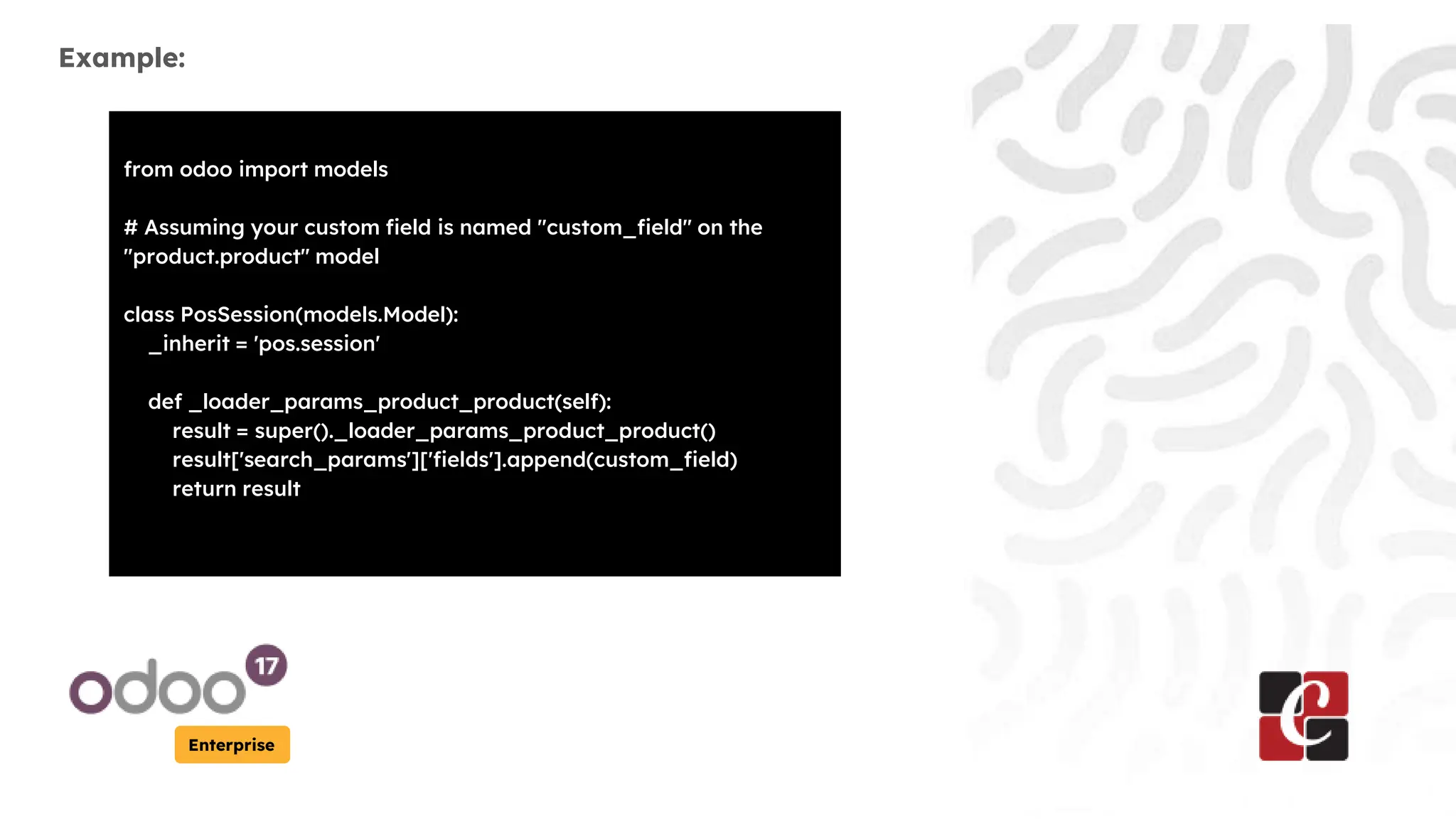 How to Load Custom Field to POS in Odoo 17 - Odoo 17 Slides | PPTX