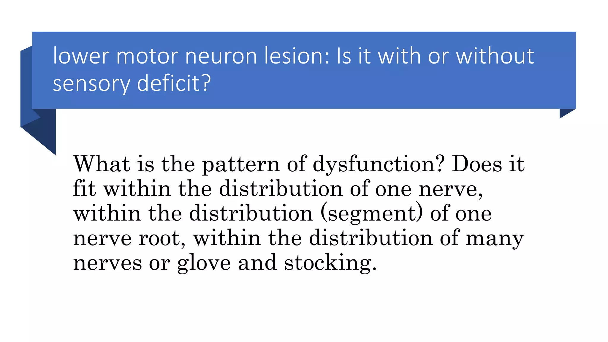 How to localize neurological lesion | PPTX