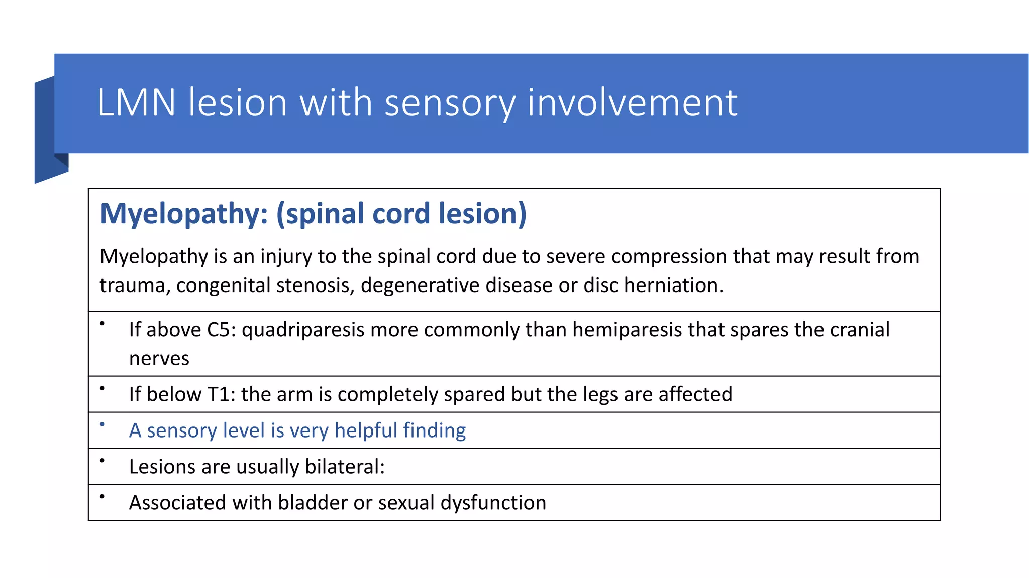 How to localize neurological lesion | PPTX