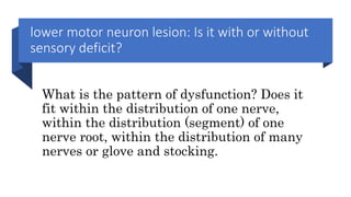 How to localize neurological lesion | PPTX