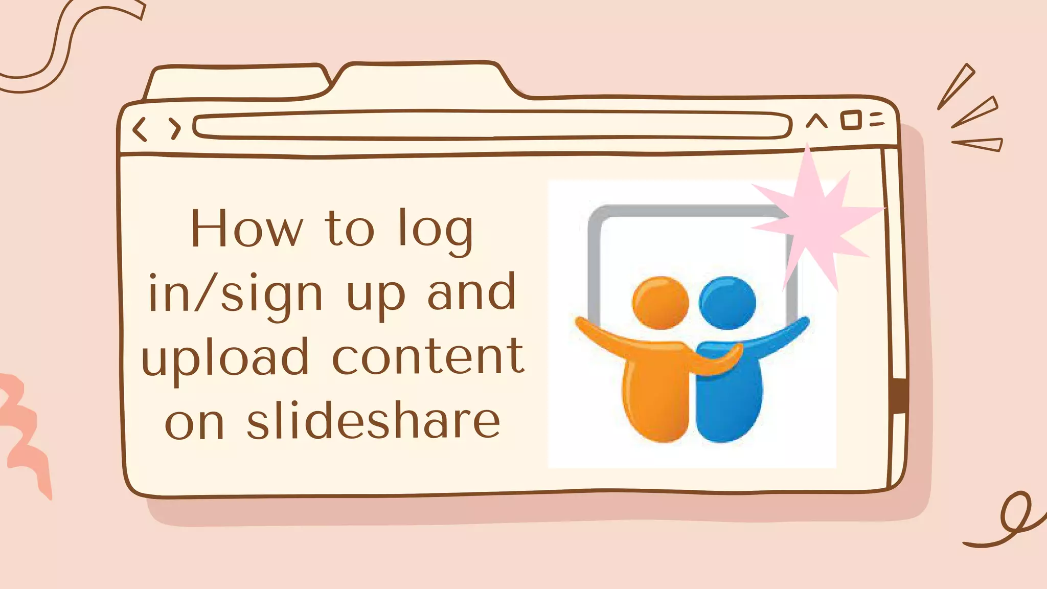 How to log in or sign up and upload content of slideshare.pdf