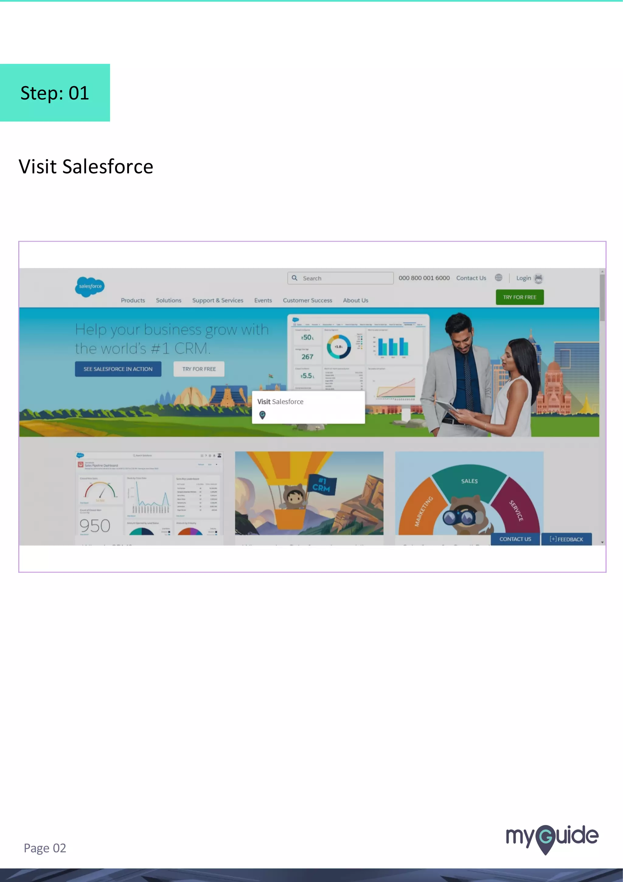 How to log in to salesforce | PDF