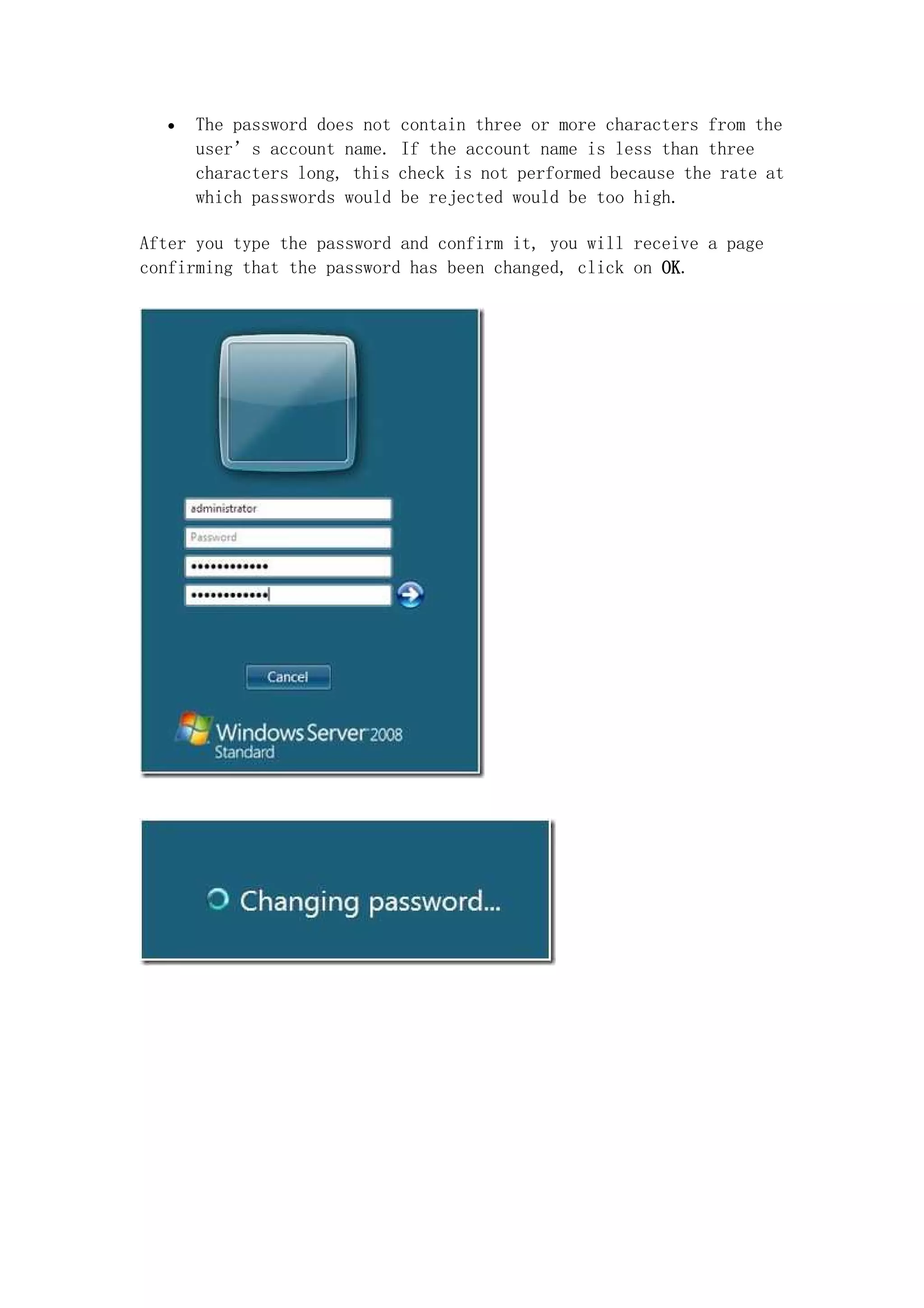 How to log on to windows server 2008 | PDF