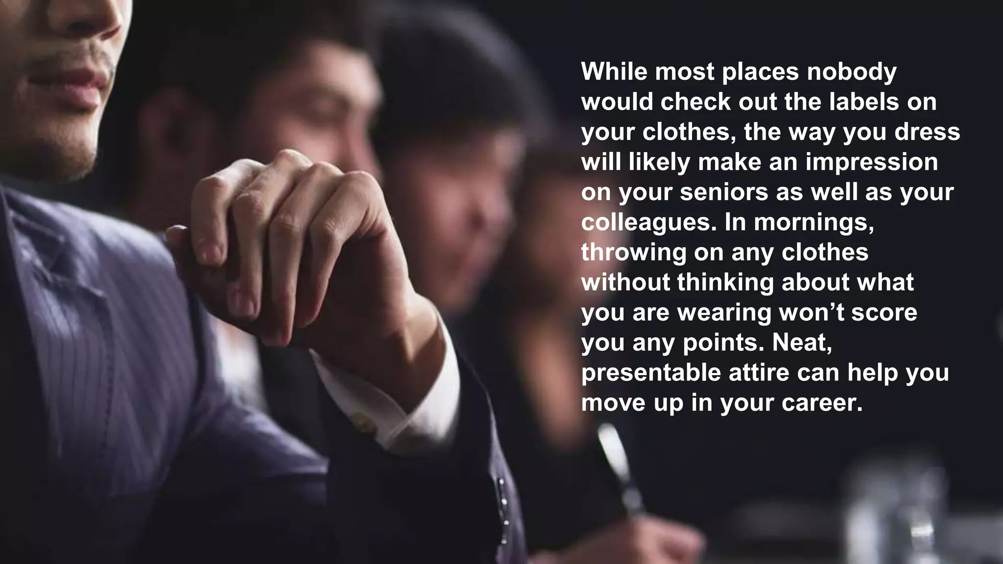 How to look presentable | PPTX