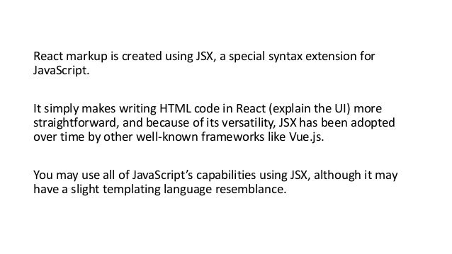 How To Loop Inside React Jsxpptx