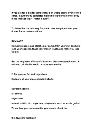 How to lose weight fast 3 simple steps | PDF