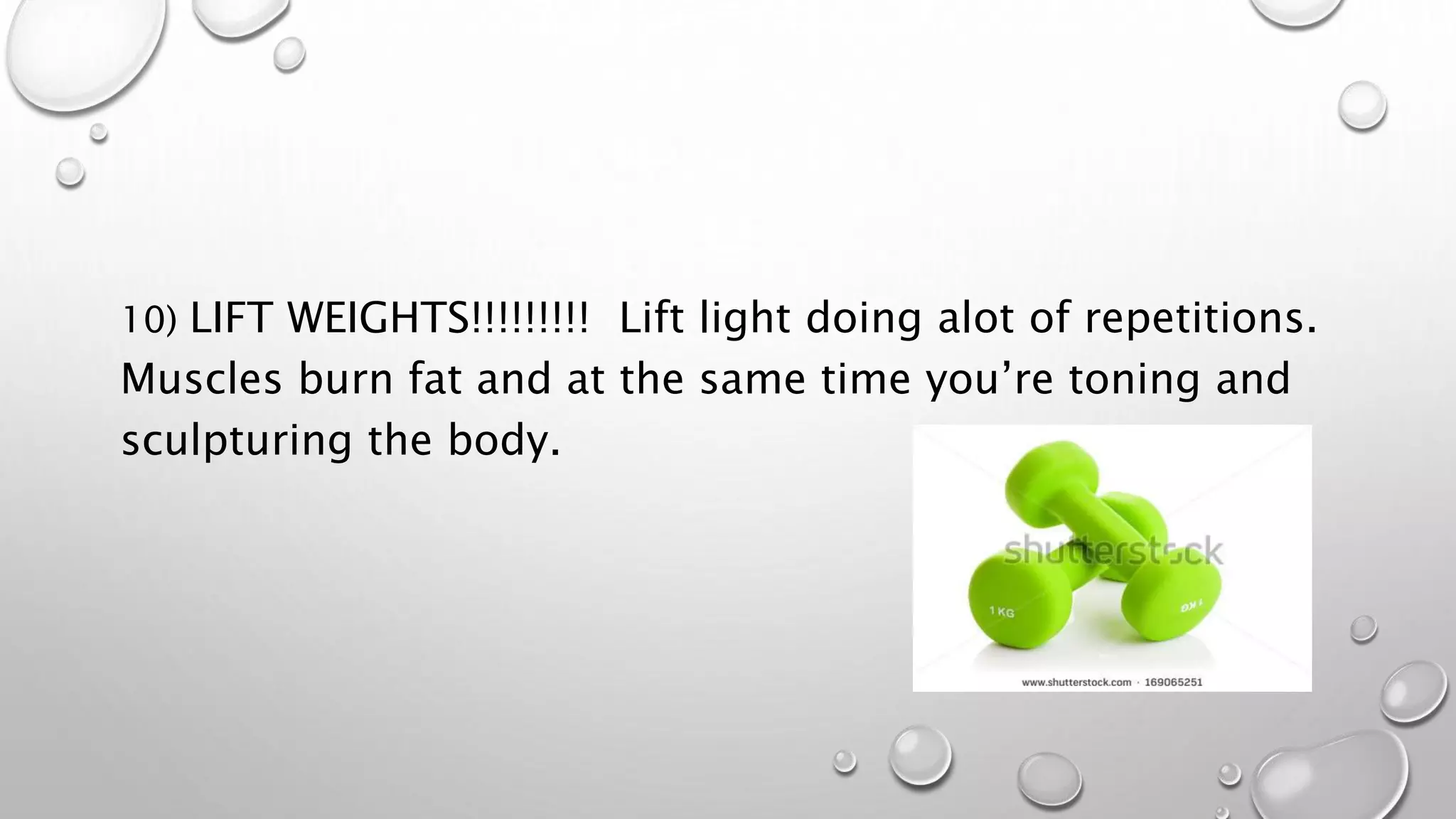 How to lose weight ( power point) | PPTX