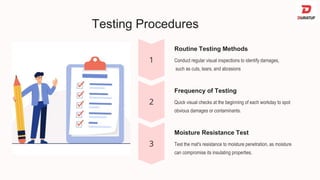 How to Maintain and Test Electrical Insulating Mats (2).pptx